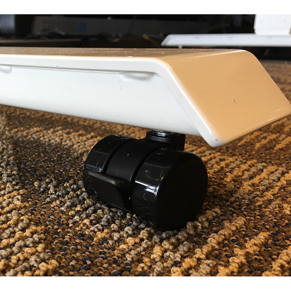 HAT Leg Base Casters | Standing Desk Accessories | CSI Ergonomics